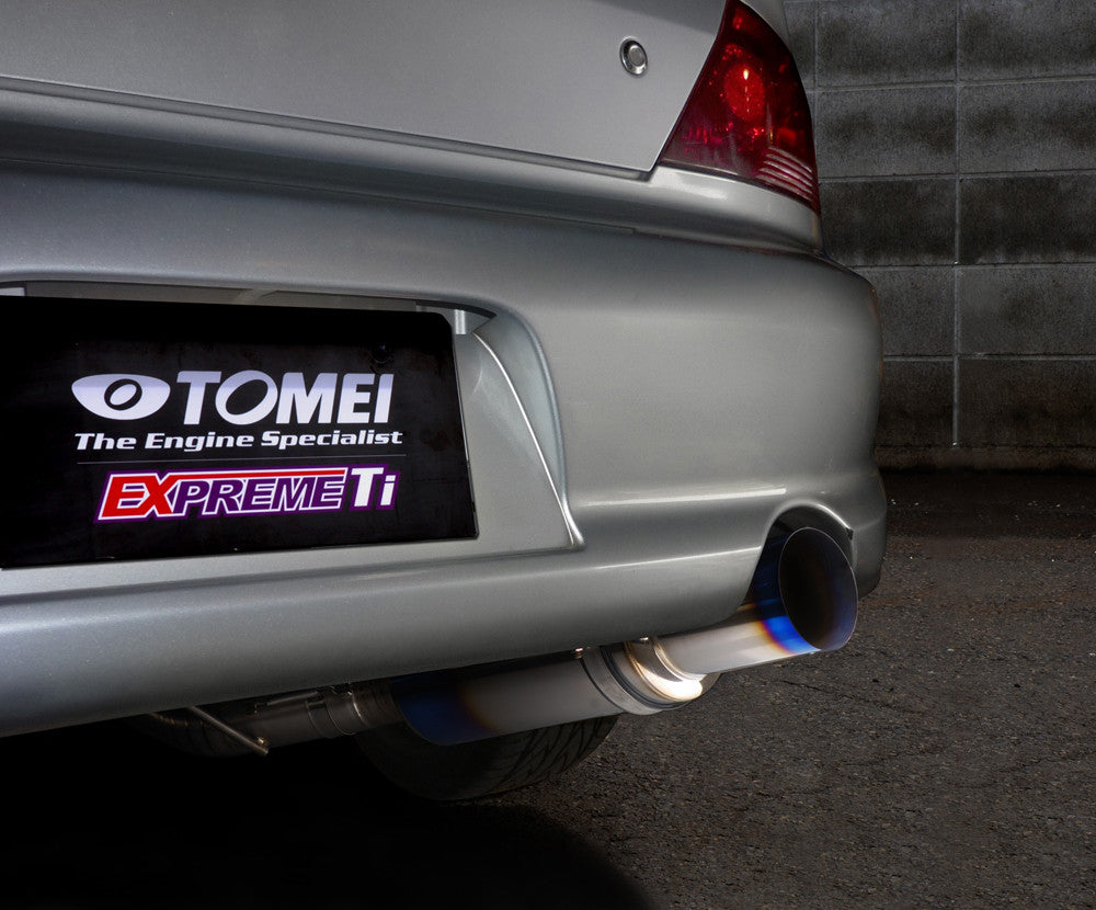 TB6090-MT01B - Tomei Expreme Ti Titanium Single Exhaust System - Mitsubishi Lancer (EVO ...
