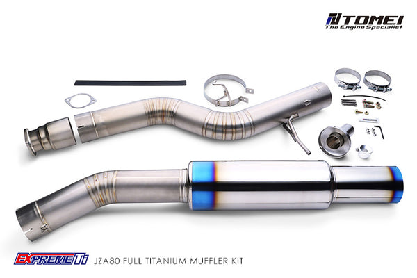 TB6090-TY03A - Tomei Expreme Ti Titanium Single Exit Exhaust - Supra ...