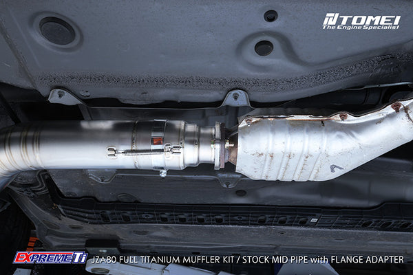 TB6090-TY03A - Tomei Expreme Ti Titanium Single Exit Exhaust - Supra ...