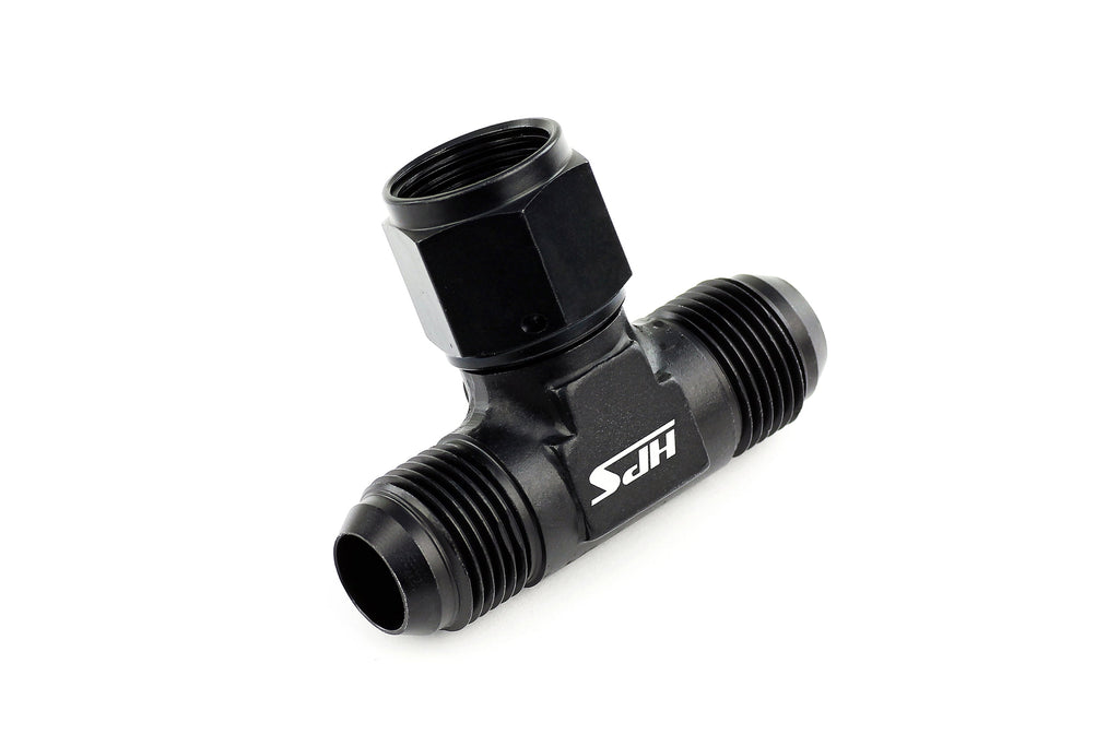 HPS Performance AN-10 Aluminum Tee Adapter with Female on Side AN9251 ...