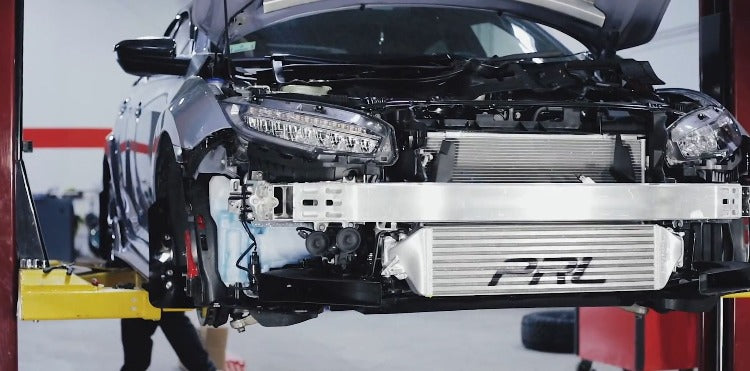 PRL-HCR-IC-BLK - PRL Motorsports Black FMIC Front Mount Intercooler ...
