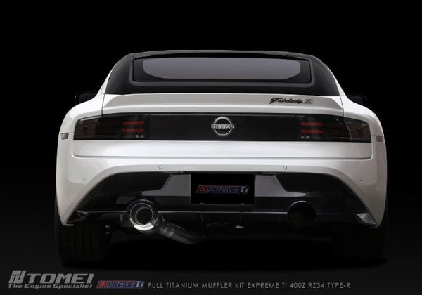 TB6090-NS21C - TOMEI EXPREME TI TITANIUM TYPE R SINGLE EXIT EXHAUST SYSTEM - NISSAN RZ34 400Z ...