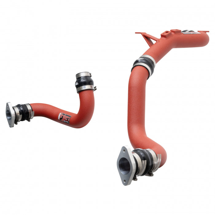 SES1586ICPWR - Injen SES Intercooler Pipes - Wrinkle Red - Honda Civic ...