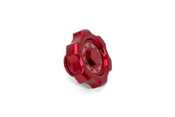 PRL-OC-RED - PRL Motorsports Civic Billet Oil Cap V2 - Red – Circuit Spec R