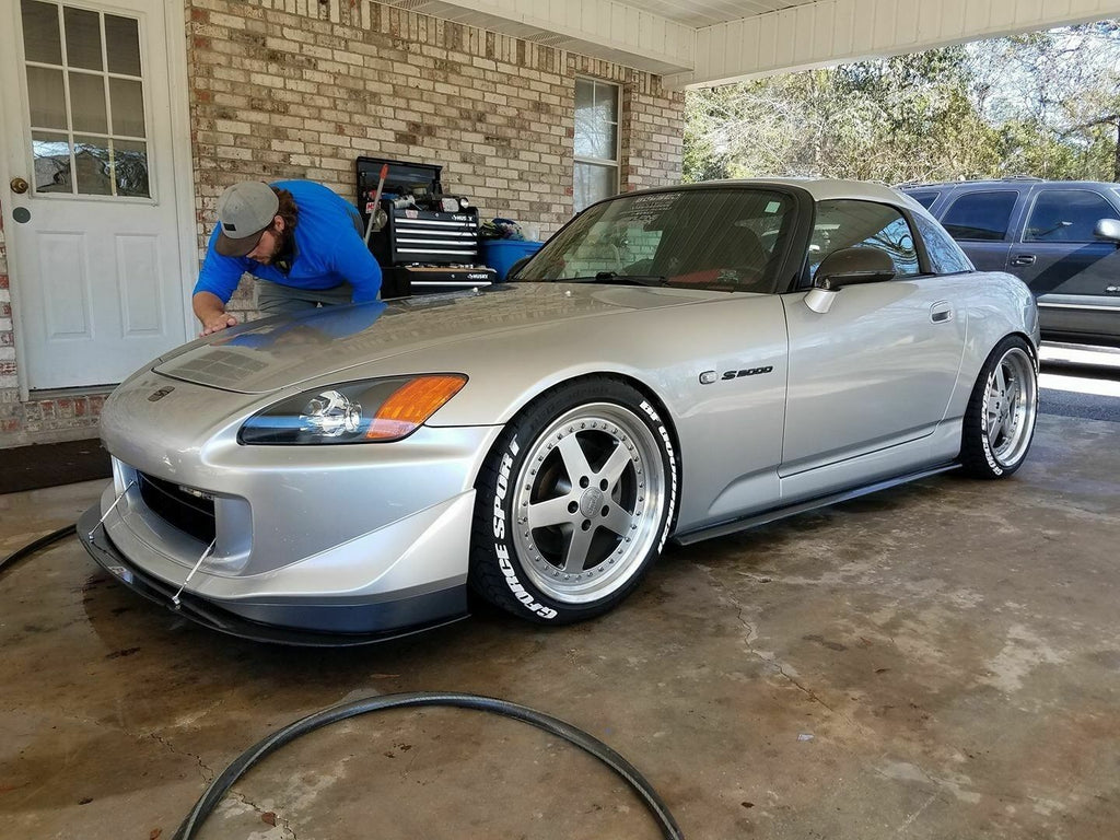 CW-922005 - APR Carbon Fiber Splitter - Honda S2000 S2K AP2 W/ CR Lip ...