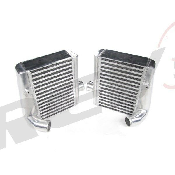 REV9 Aluminum Side Mount Turbo Intercoolers kit Z32 300ZX 90-96 VG30DE ...
