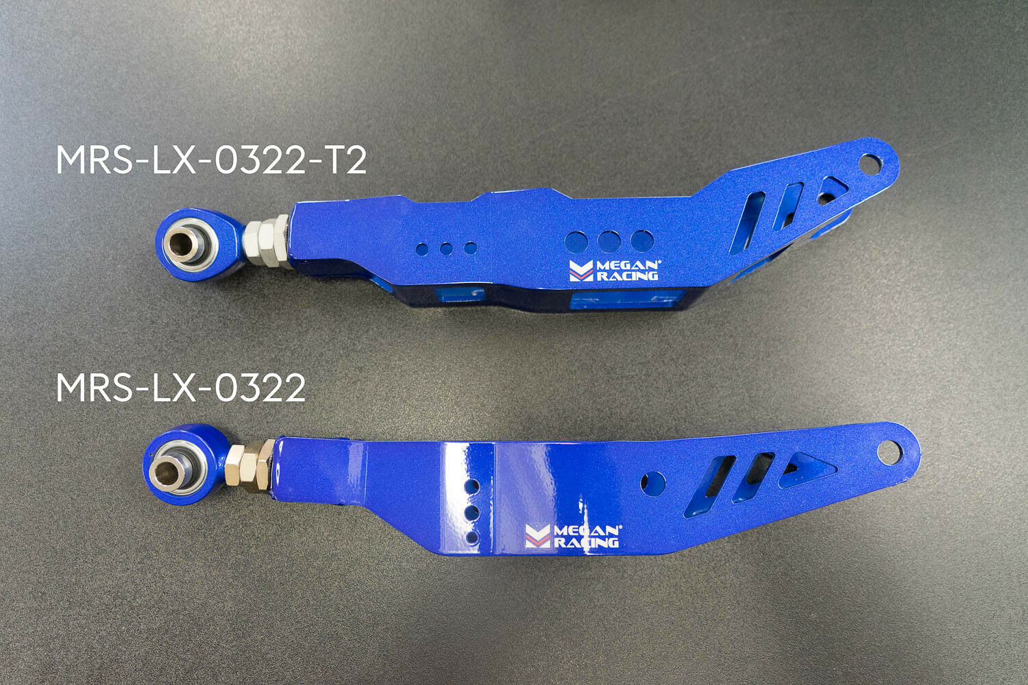 MRS-LX-0322-T2 - Megan Racing Rear Lower Camber Arms V2 - Lexus GS300 ...