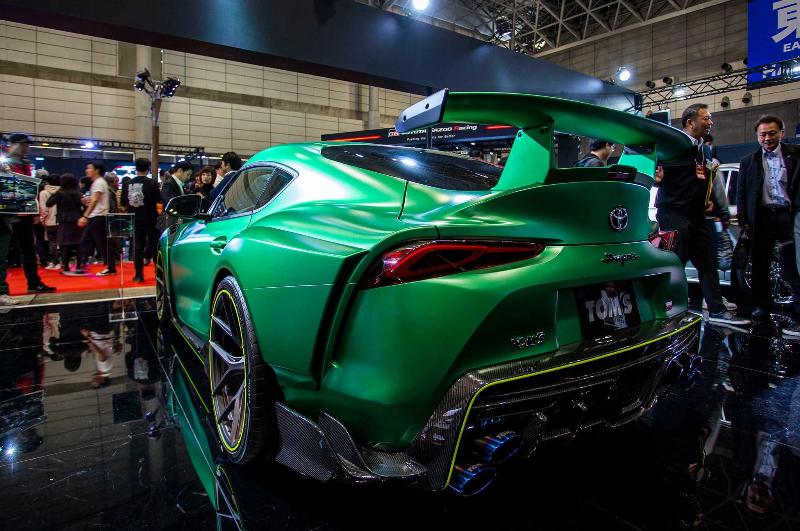 Toms Racing Rear Lower Diffuser - TOM-52159-TDB42 - Toyota Supra A90 ...