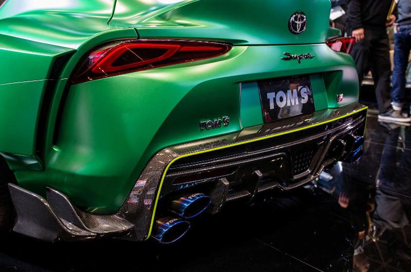 Toms Racing Rear Lower Diffuser - TOM-52159-TDB42 - Toyota Supra A90 ...