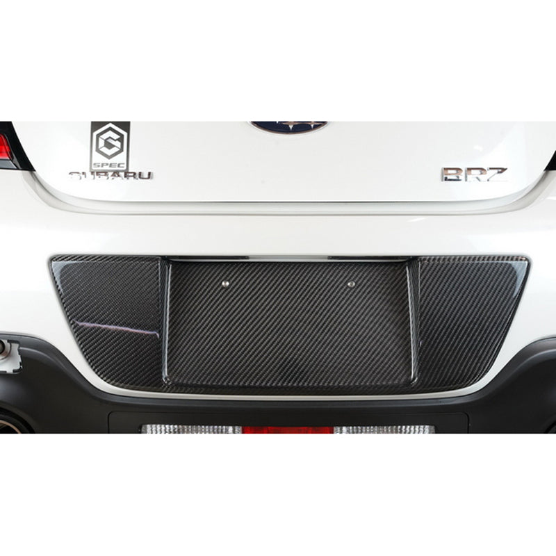 CBX-GRBRZLIC - APR Carbon License Plate Backing - BRZ / GR86 (22 ...