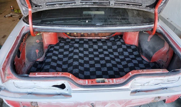 P2-CPTNS13DGTR-TP - P2M Rear Carpet Trunk Mat - 240sx S13 Silvia Coupe ...