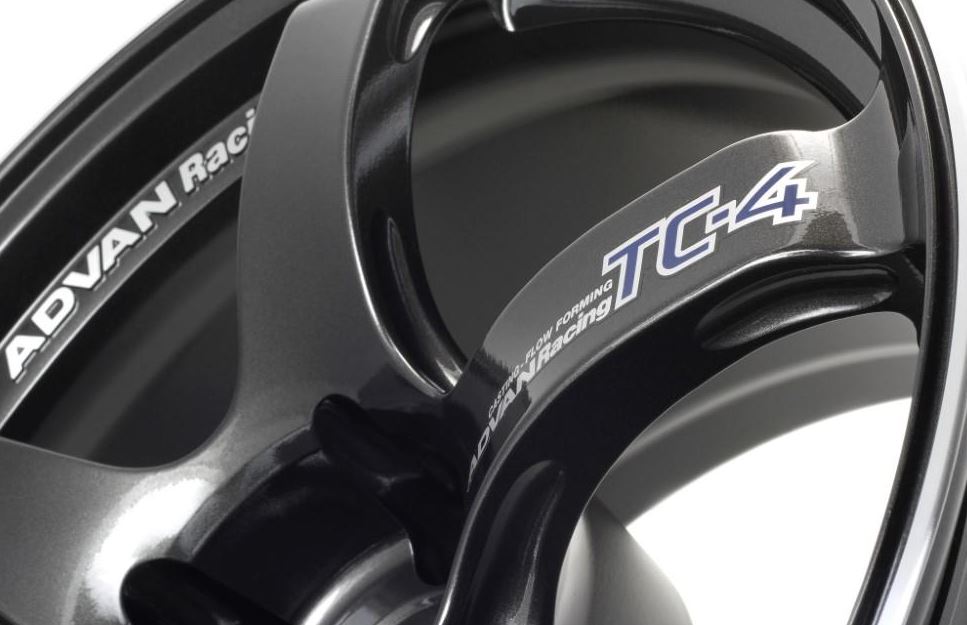 YAD8J45EBGR - Advan TC4 18x9.5 / 5x114.3 / +45mm - Black Gunmetallic ...