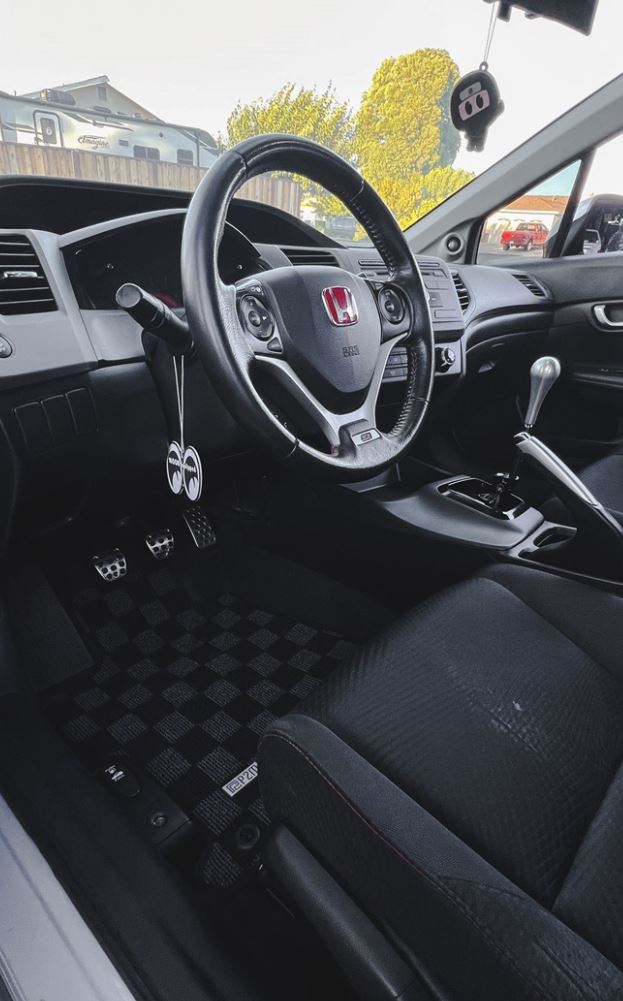 P2-CPTFB64DFRDG-TP - P2M CARPET MATS - HONDA CIVIC SEDAN FB6 (12-15 ...