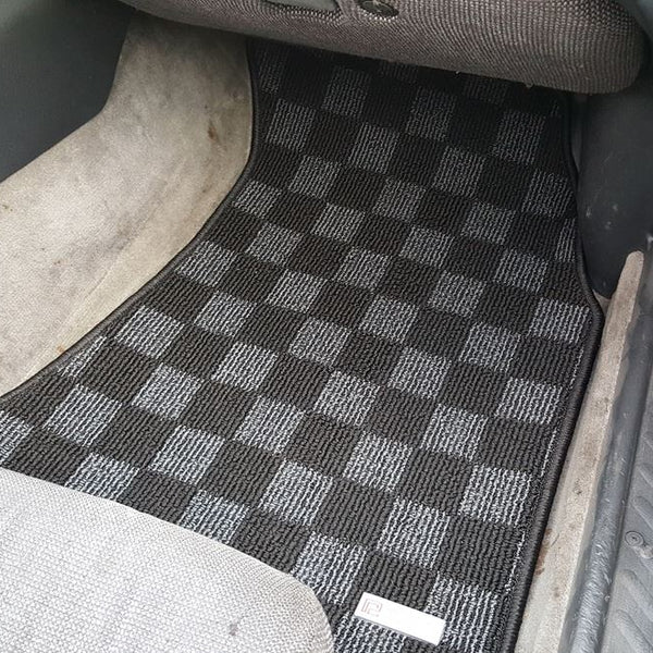 P2-CPTNS13DG-TP - P2M Floor Mats (Dark Grey) - Nissan 240sx S13 (1989 ...