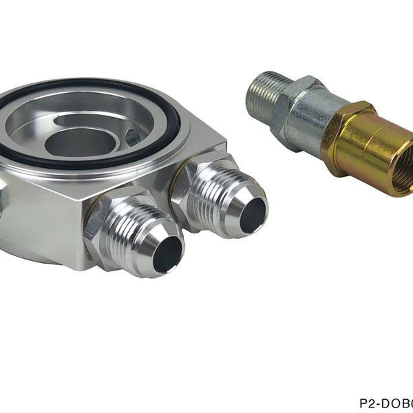 P2-DOB0001-GD - Direct Type Oil Cooler Filter Block Adapter (M20X1.50 ...