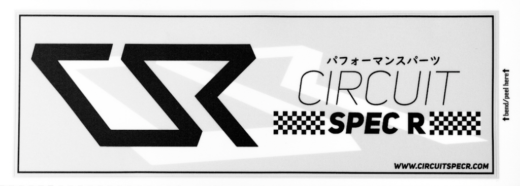 CSR Checkered Flag Decal – Circuit Spec R