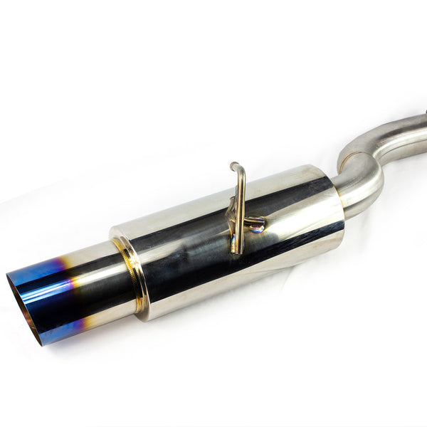 IS-GT-GEN20-BT - ISR GT Single Exhaust Burnt Tip - Genesis Coupe 2.0T (2010-2014) – Circuit Spec R