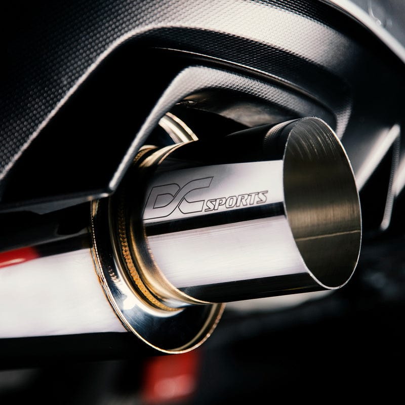 SCS4305 - DC Sports Catback Single Exit Exhaust System - Polished ...
