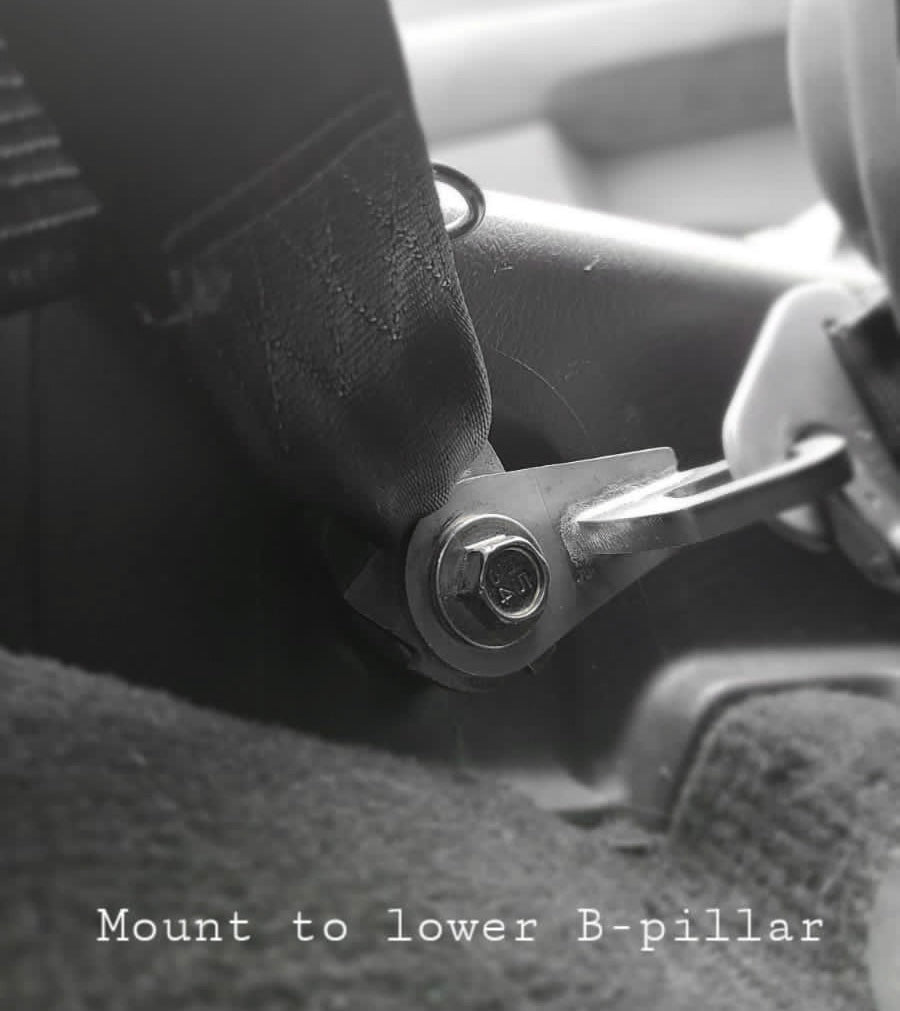 BRAC-DPSB- Braum Universal Harness Mounting Bracket - B Pillar ...