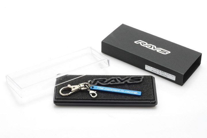Rays Engineering Carbon Key Chain - WRAYSKEYHOLDCBB – Circuit Spec R