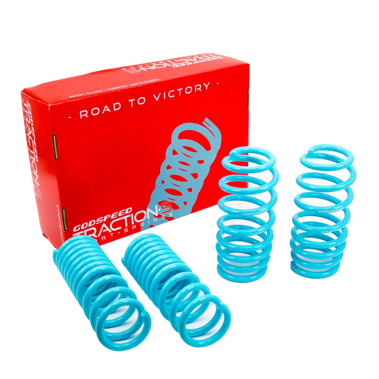 LS-TS-DE-0006 - GSP Traction-S Lowering Springs - Chrysler 300 V6 RWD ...